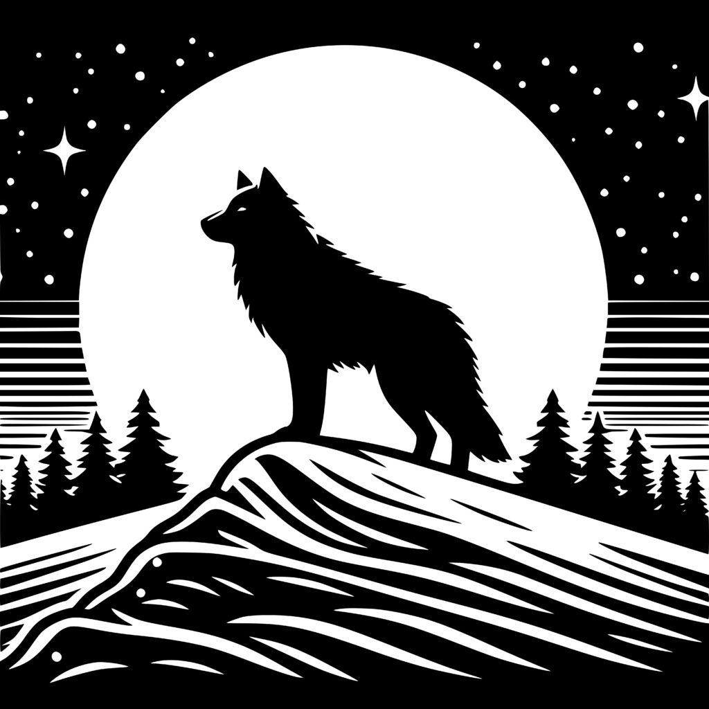 Moonlit Wolf Song – Creative Meadow