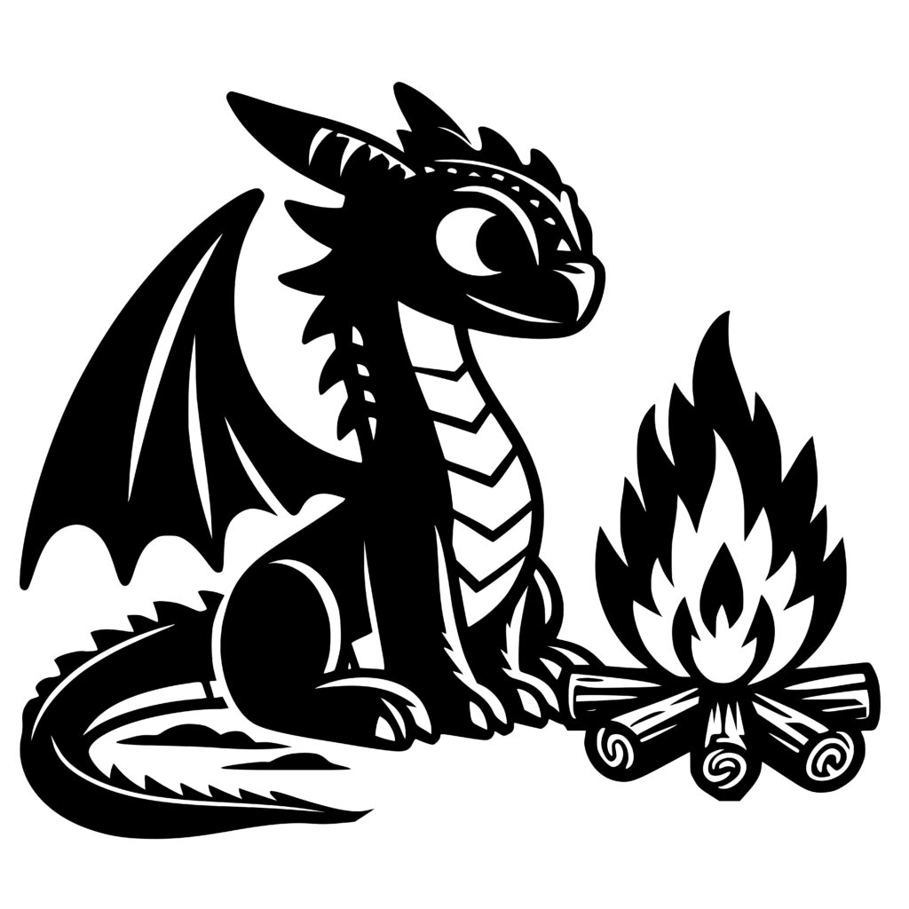 Campfire Dragon – Creative Meadow