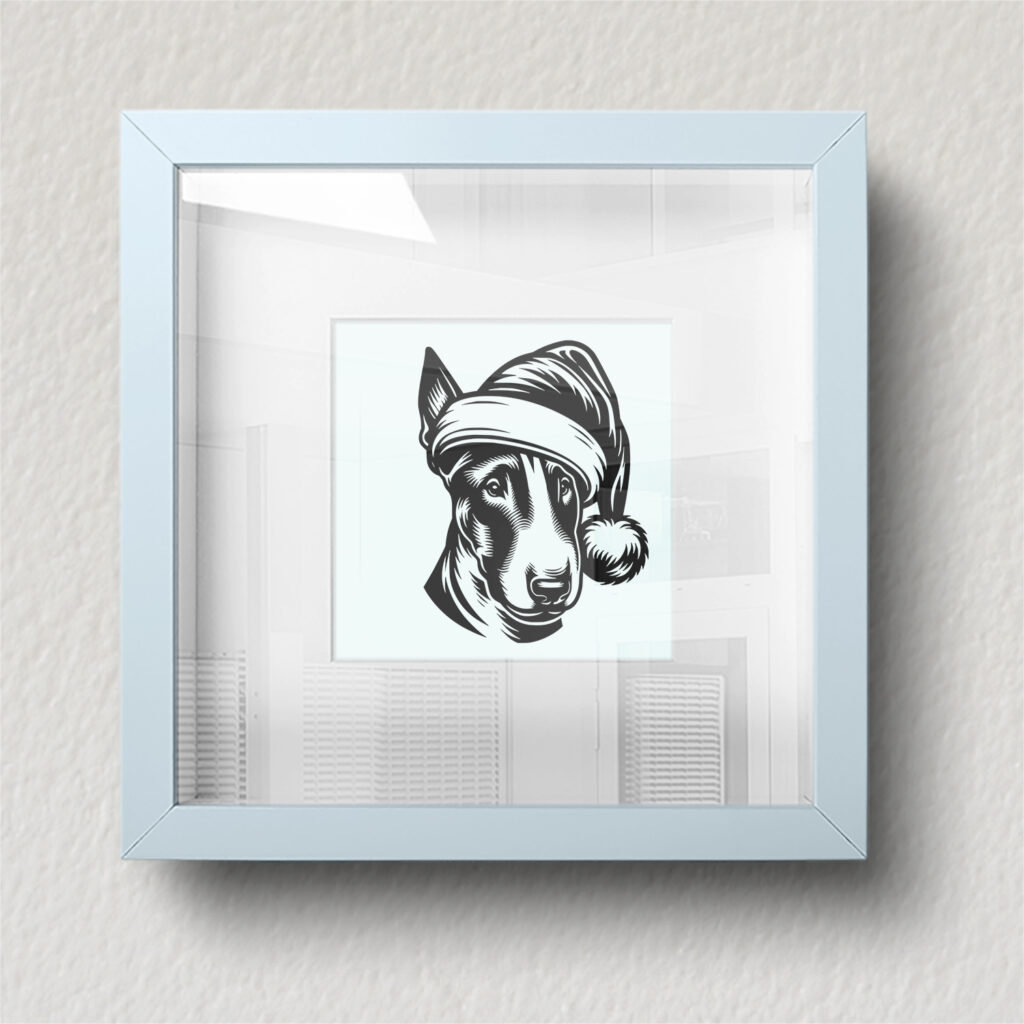Santa Bull Terrier – Creative Meadow