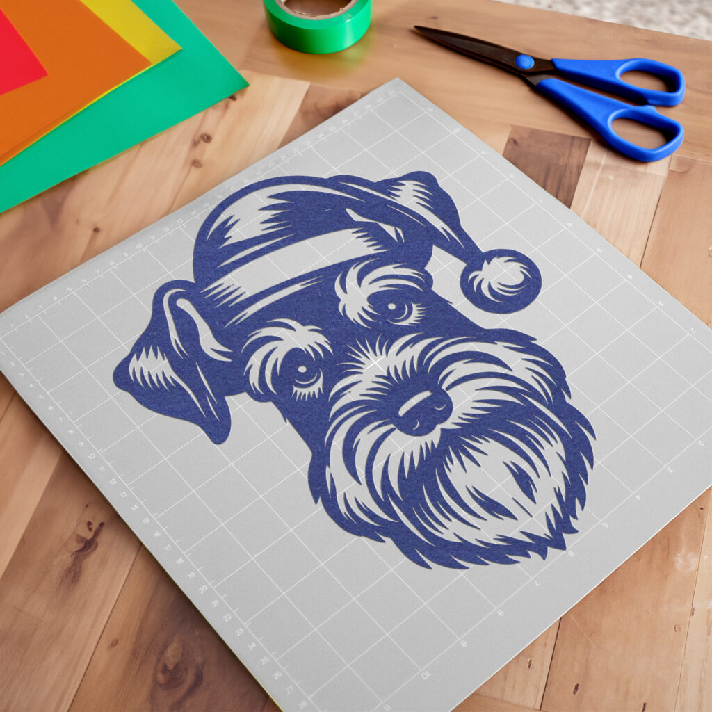 Santa Schnauzer – Creative Meadow