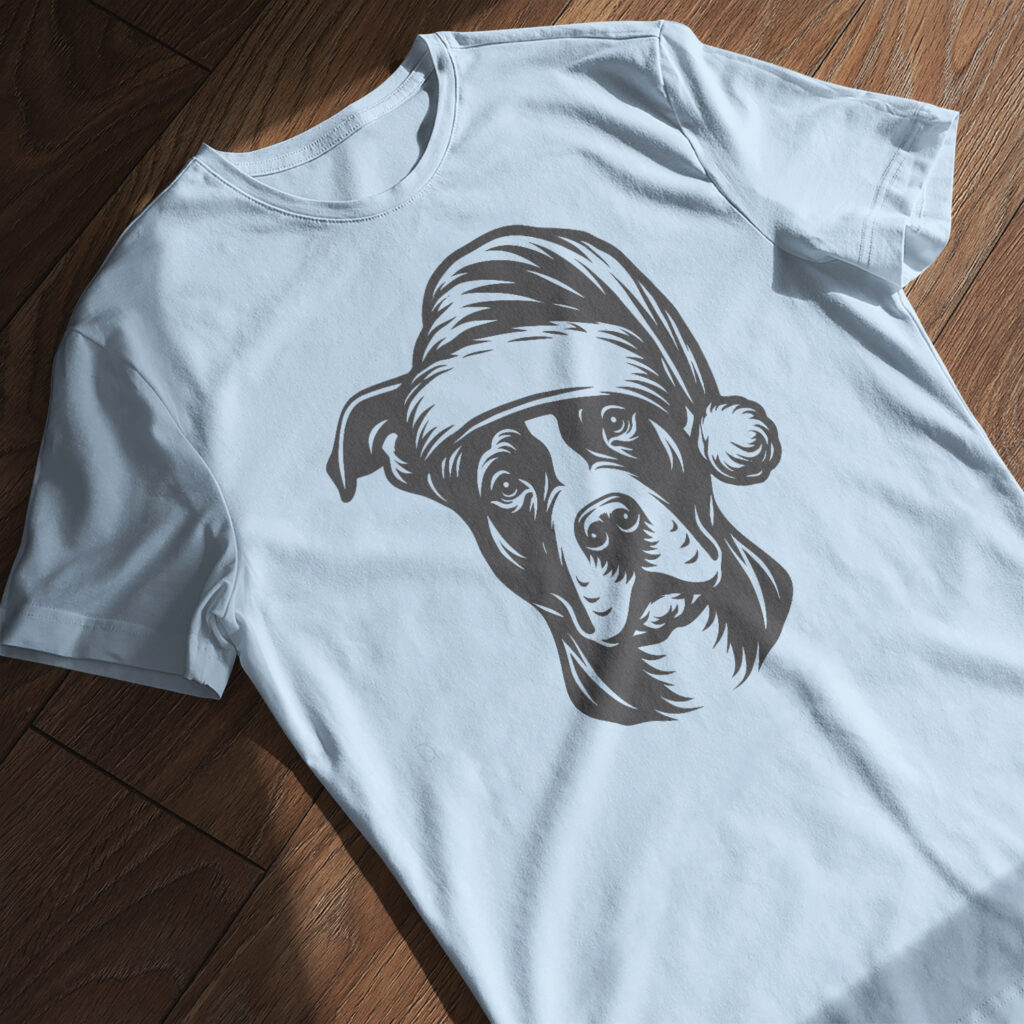 Santa Hat Pit Bull – Creative Meadow