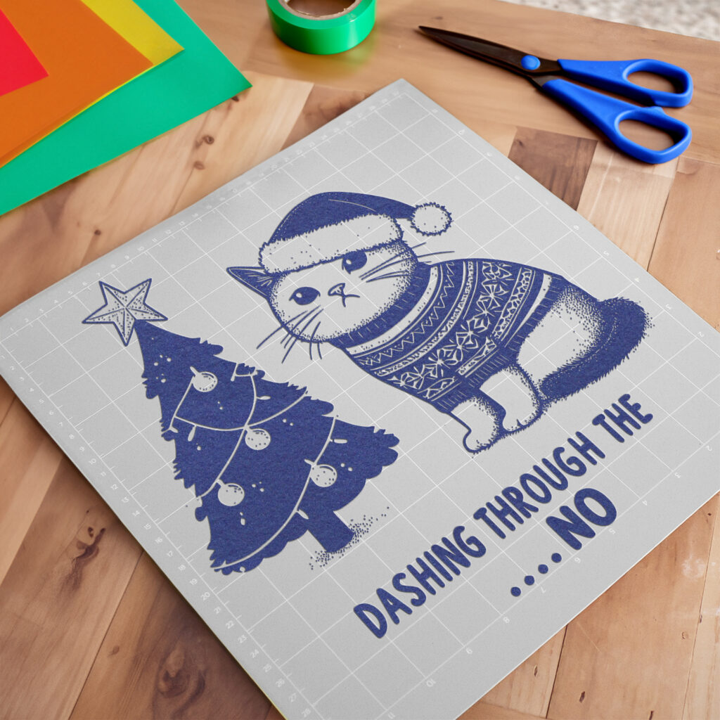 Unimpressed Cat Christmas – Creative Meadow