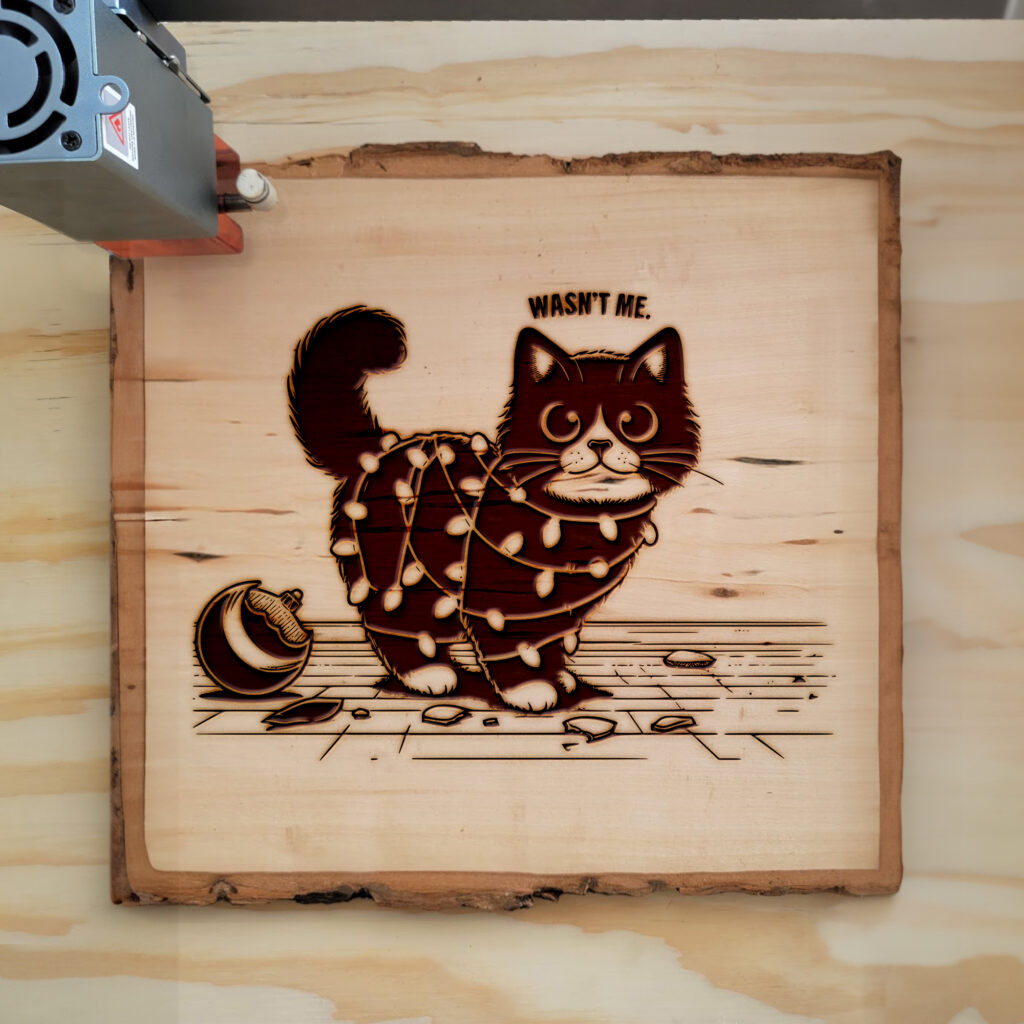 Cat’s Christmas Mischief – Creative Meadow