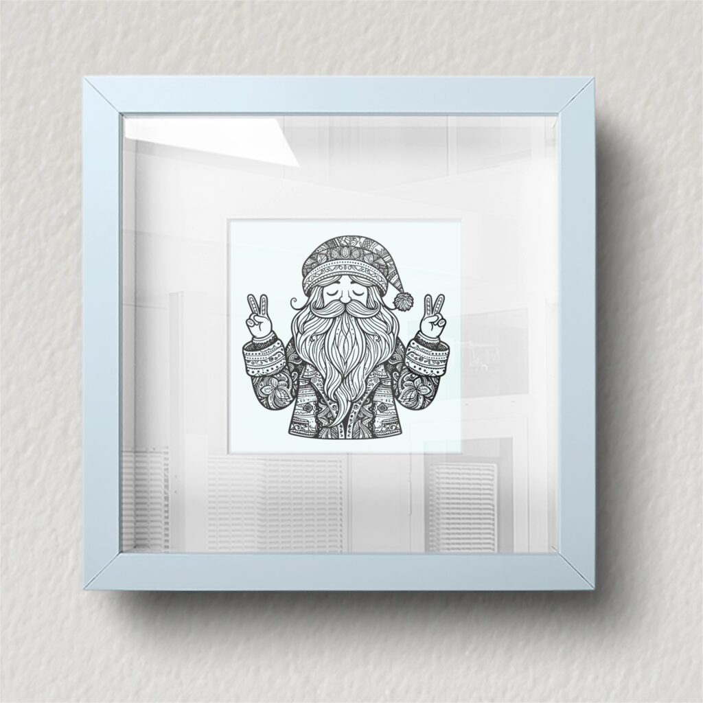 Peaceful Boho Santa – Creative Meadow