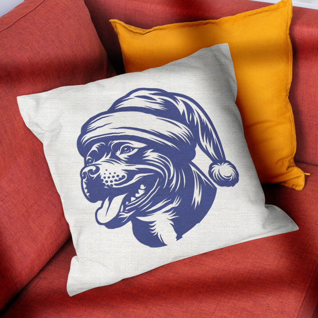 Santa Pup Pit Bull – Creative Meadow