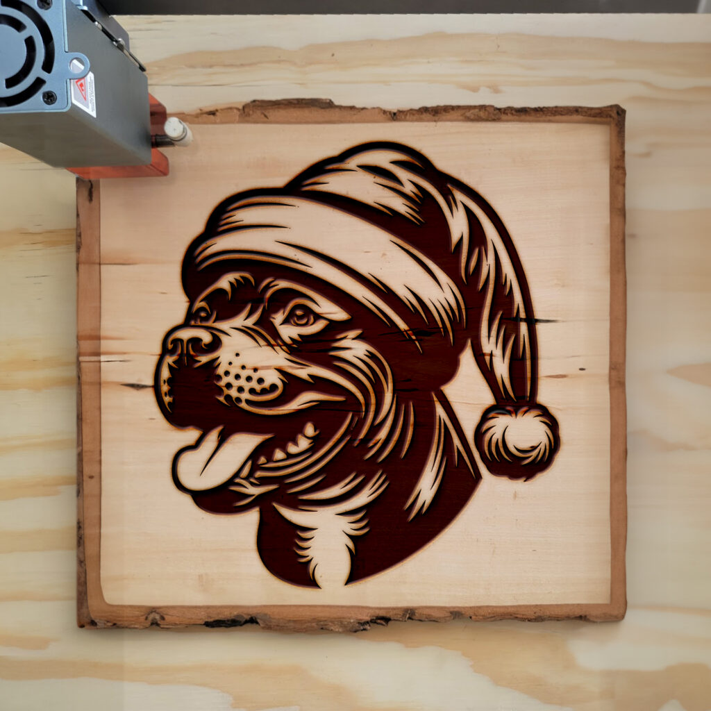 Santa Pup Pit Bull – Creative Meadow