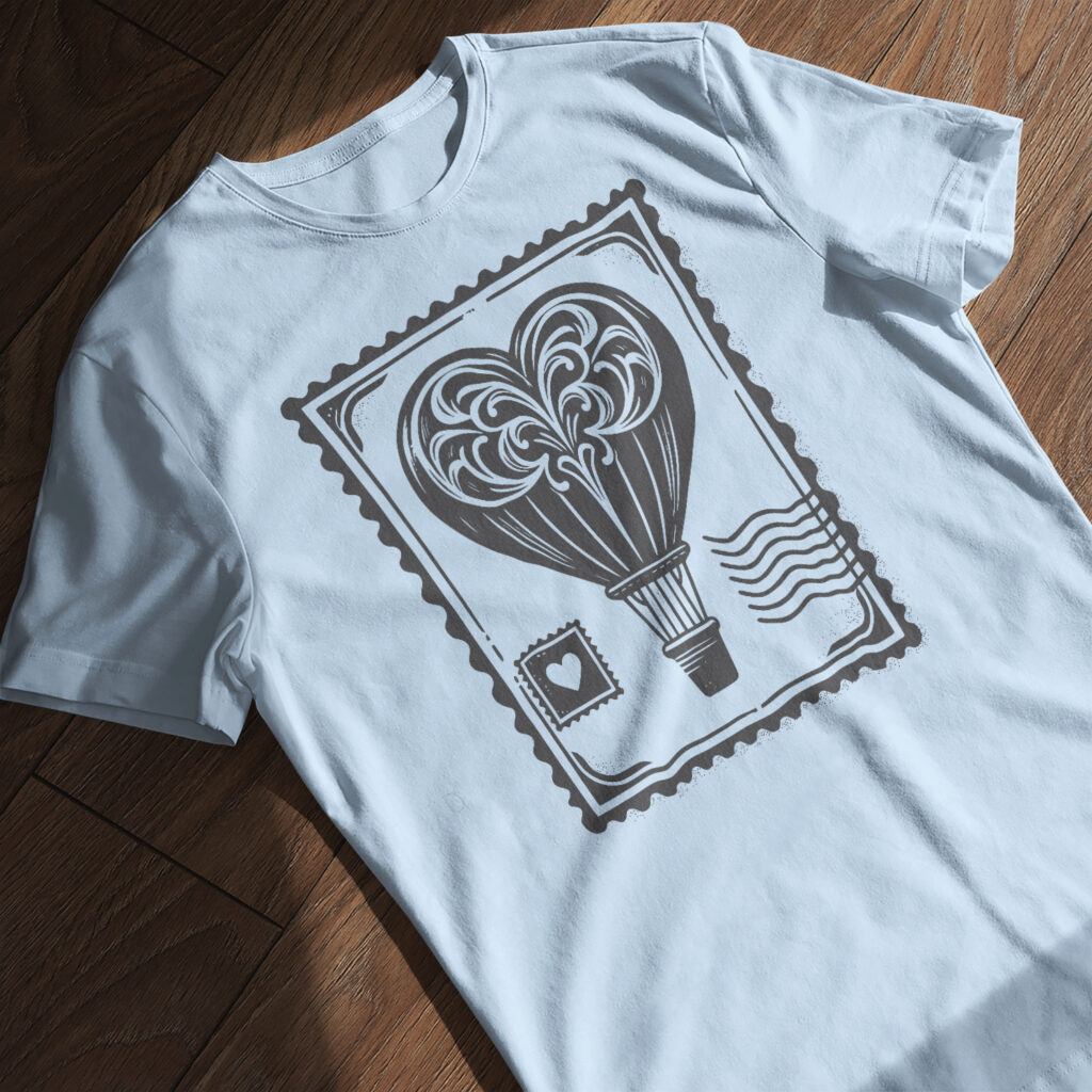 Heart Balloon Post Card – Creative Meadow