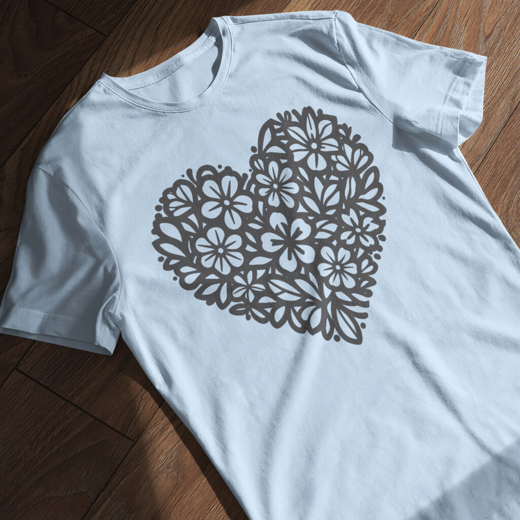 Floral Heart Motif – Creative Meadow