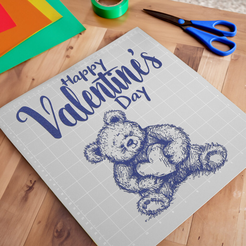 Adorable Valentine’s Bear – Creative Meadow