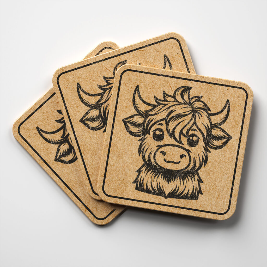 Happy Highland Cow – Creative Meadow