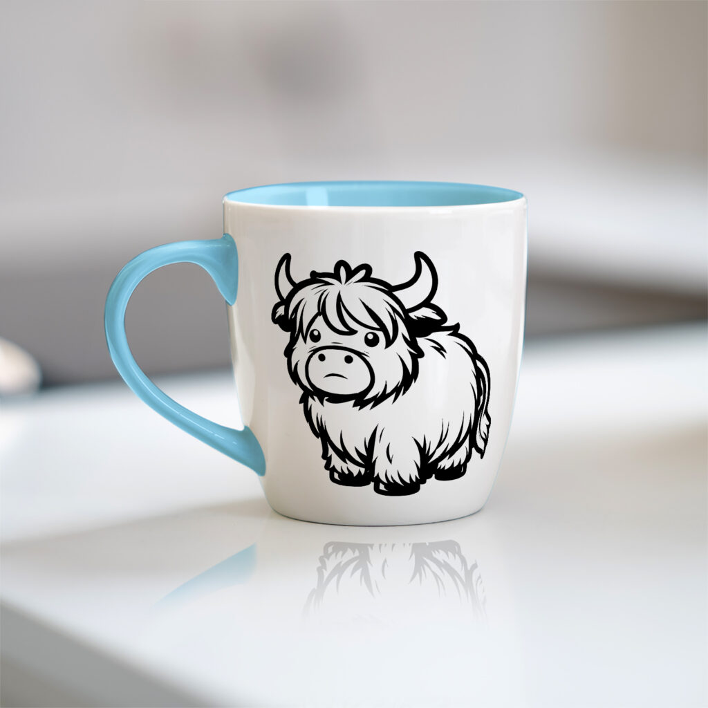 Furry Highland Cow – Creative Meadow