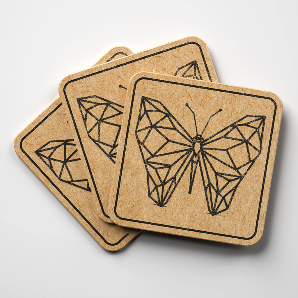 Geometric Butterfly Design - SVG, PNG, DXF for Cricut & More