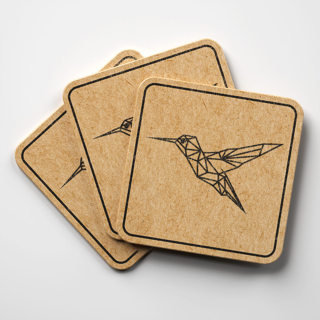 Geometric Hummingbird – Creative Meadow