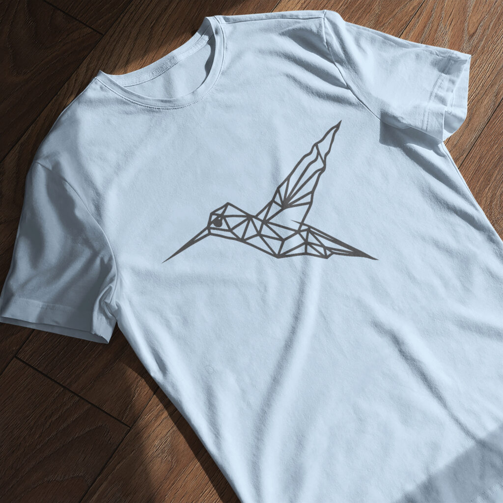 Geometric Hummingbird – Creative Meadow