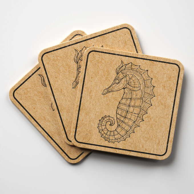 Geometric Seahorse – Creative Meadow