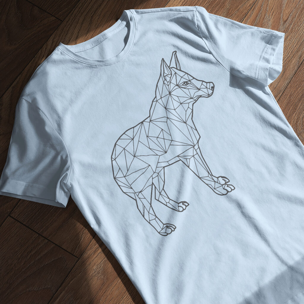 Geometric Dog – Creative Meadow