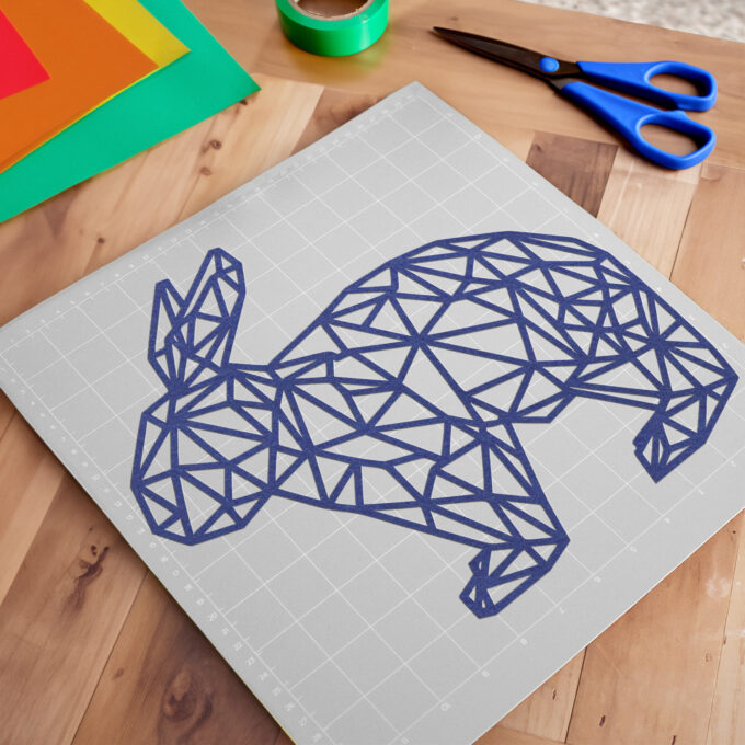 Geometric Bunny – Creative Meadow