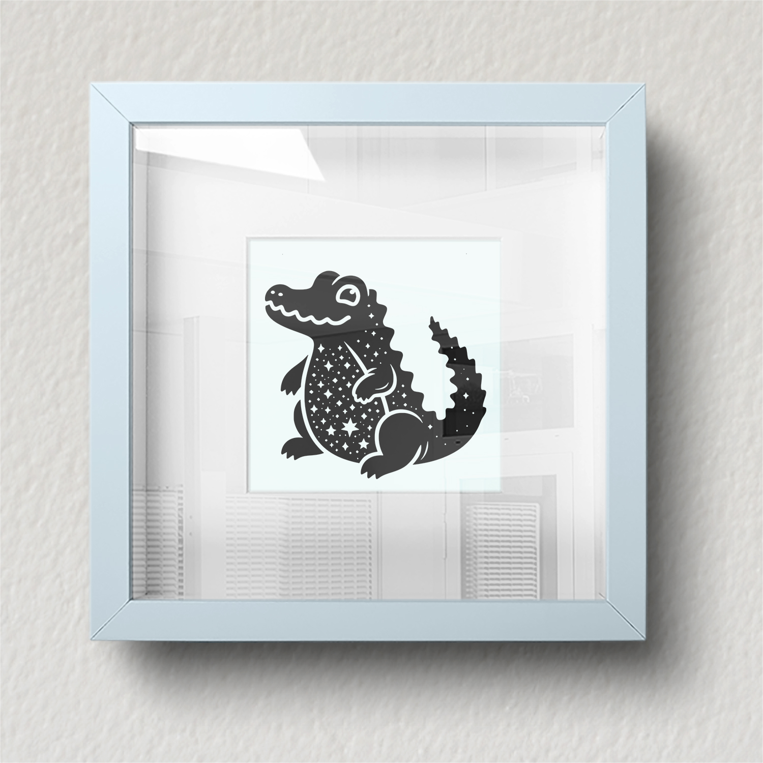 Star Gator Fun Design for Cricut, Silhouette, Laser Machines