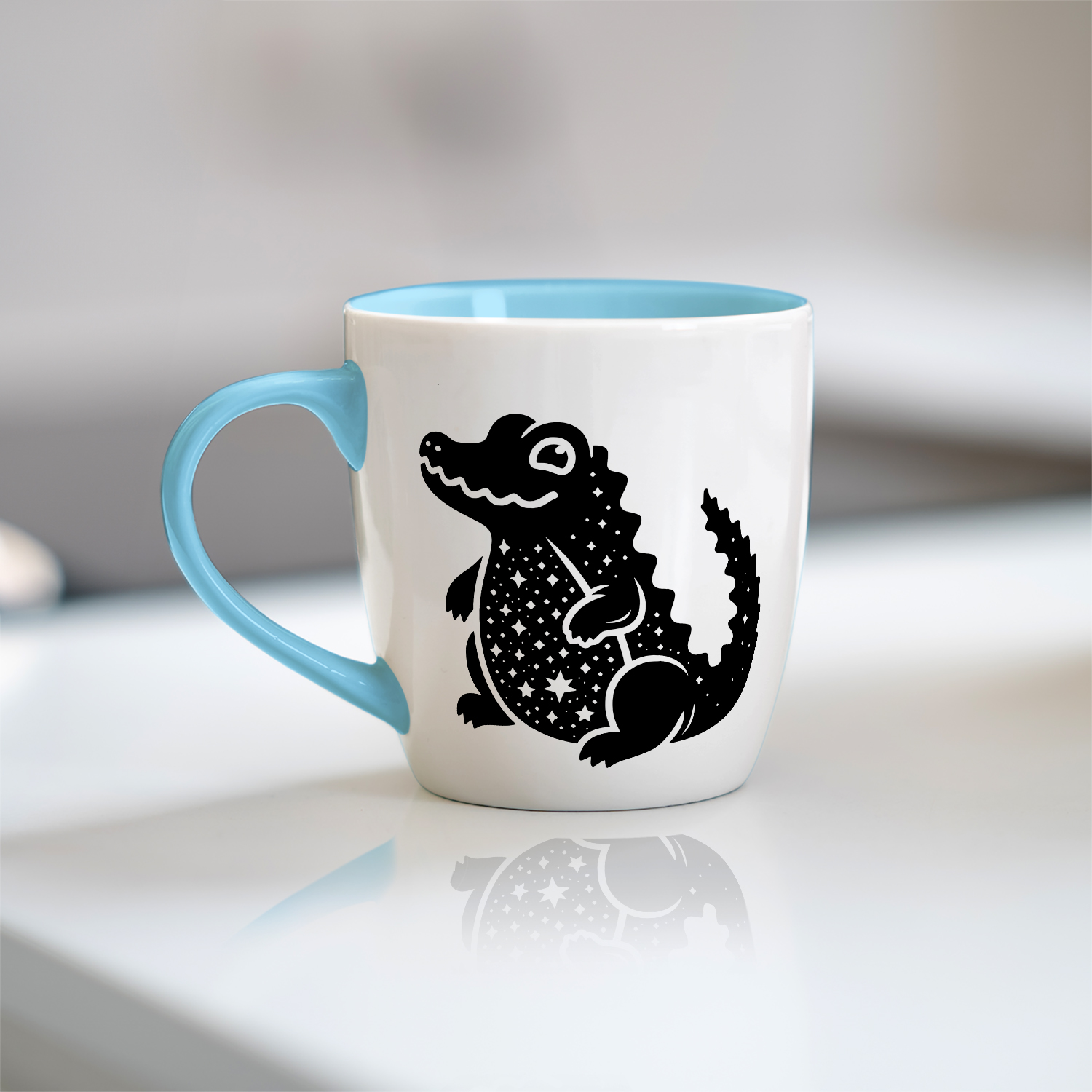 Star Gator Fun Design for Cricut, Silhouette, Laser Machines