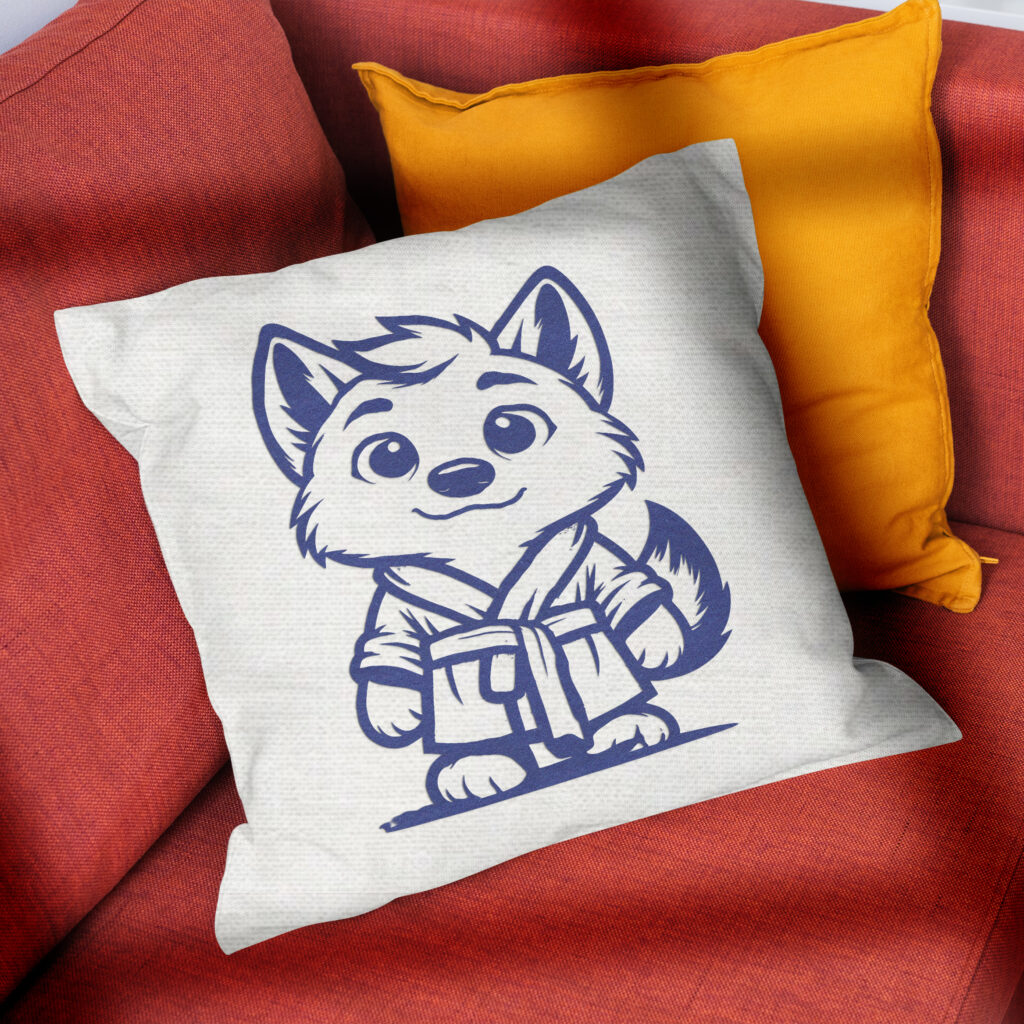 Cozy Baby Wolf – Creative Meadow