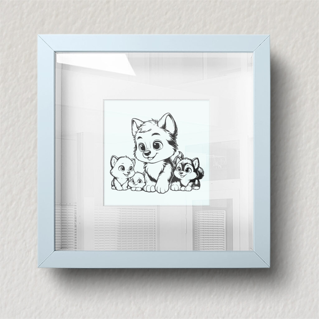 Friendly Wolf Cubs – Creative Meadow
