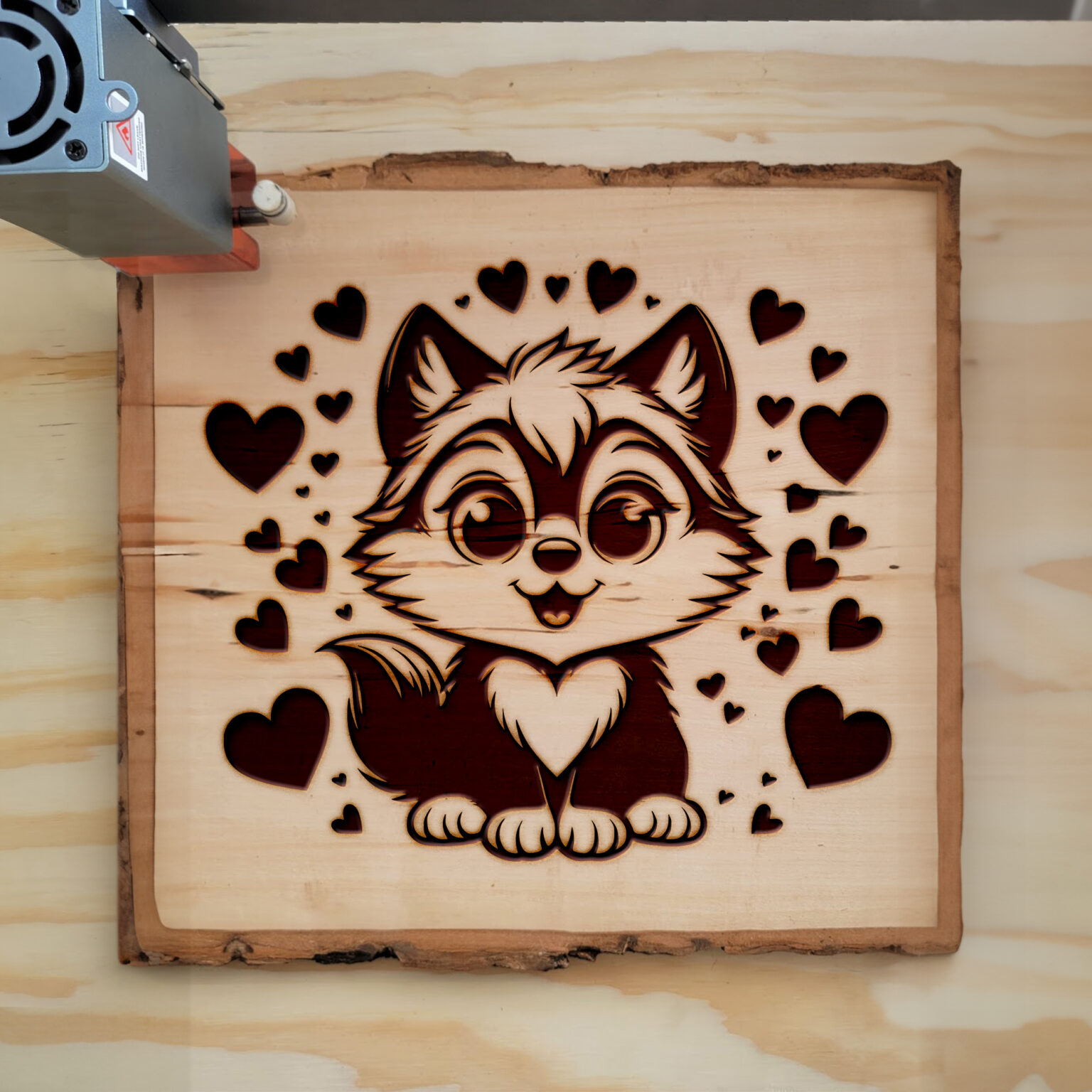 Happy Wolf Love – Creative Meadow