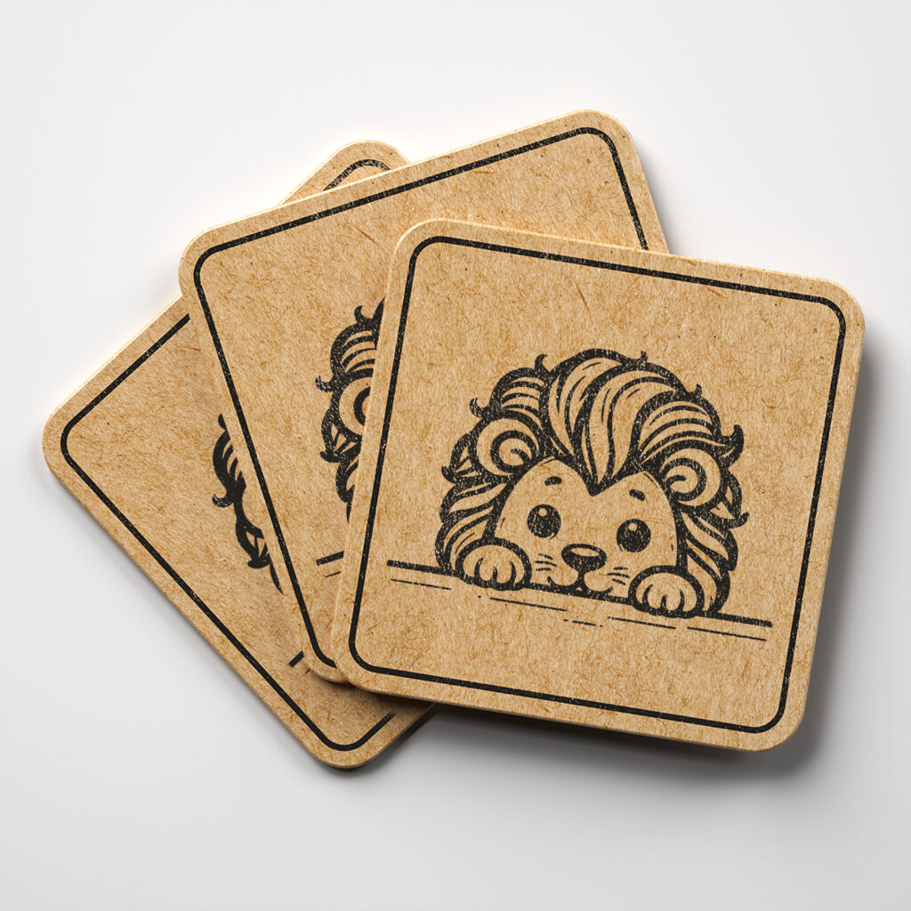 Curly-maned Lion – Creative Meadow