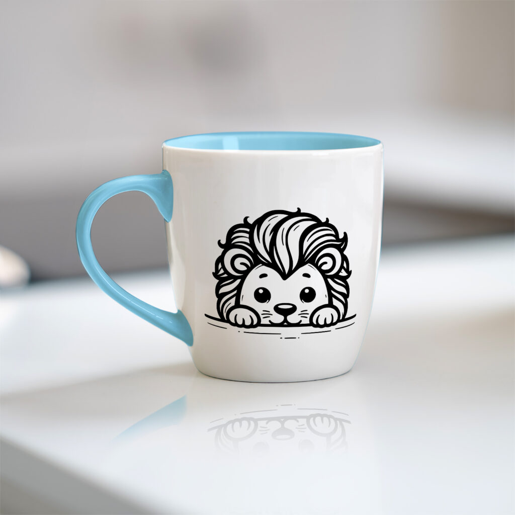 Curly-maned Lion – Creative Meadow