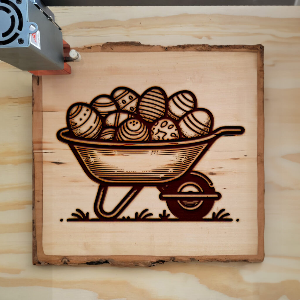 Easter Wheelbarrow – Creative Meadow