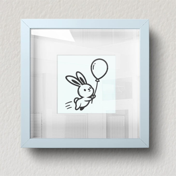 Floating Bunny Balloon – Creative Meadow