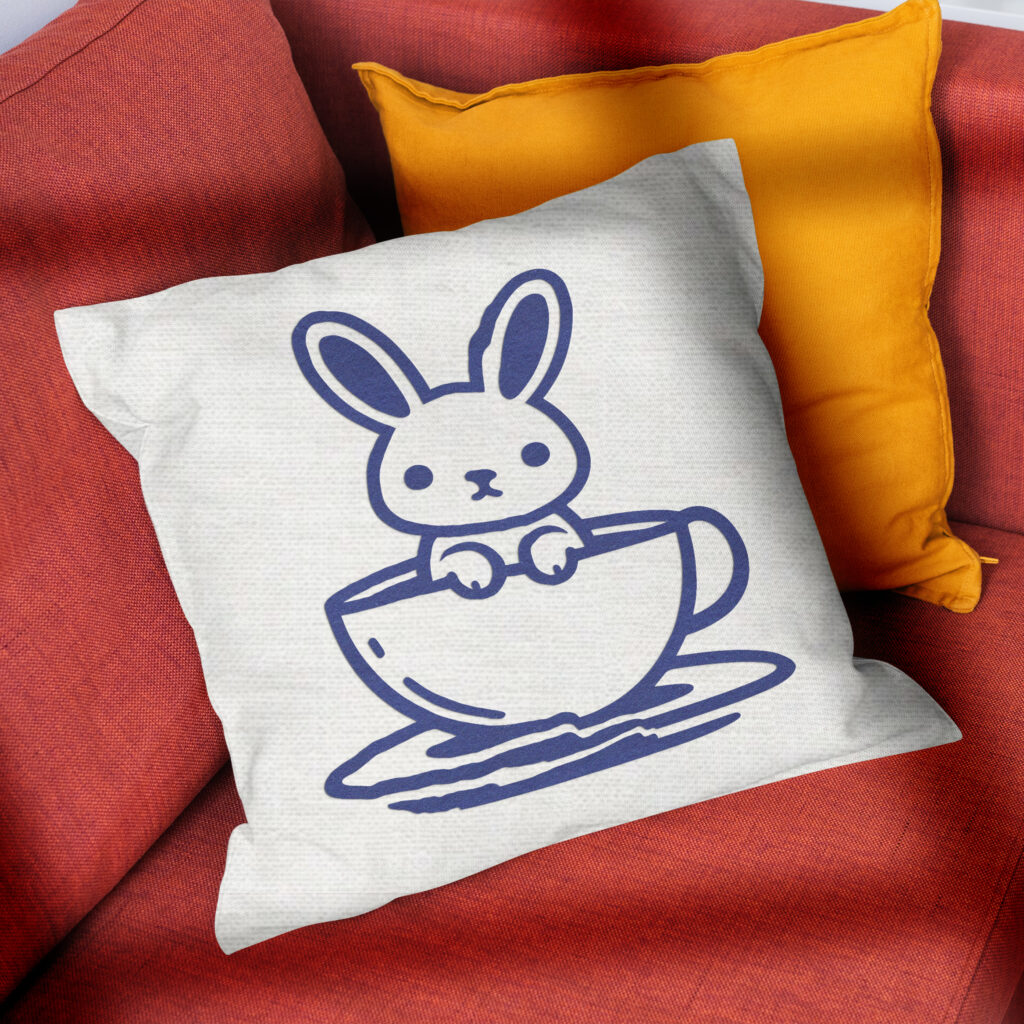 Rabbit Tea Cup – Creative Meadow