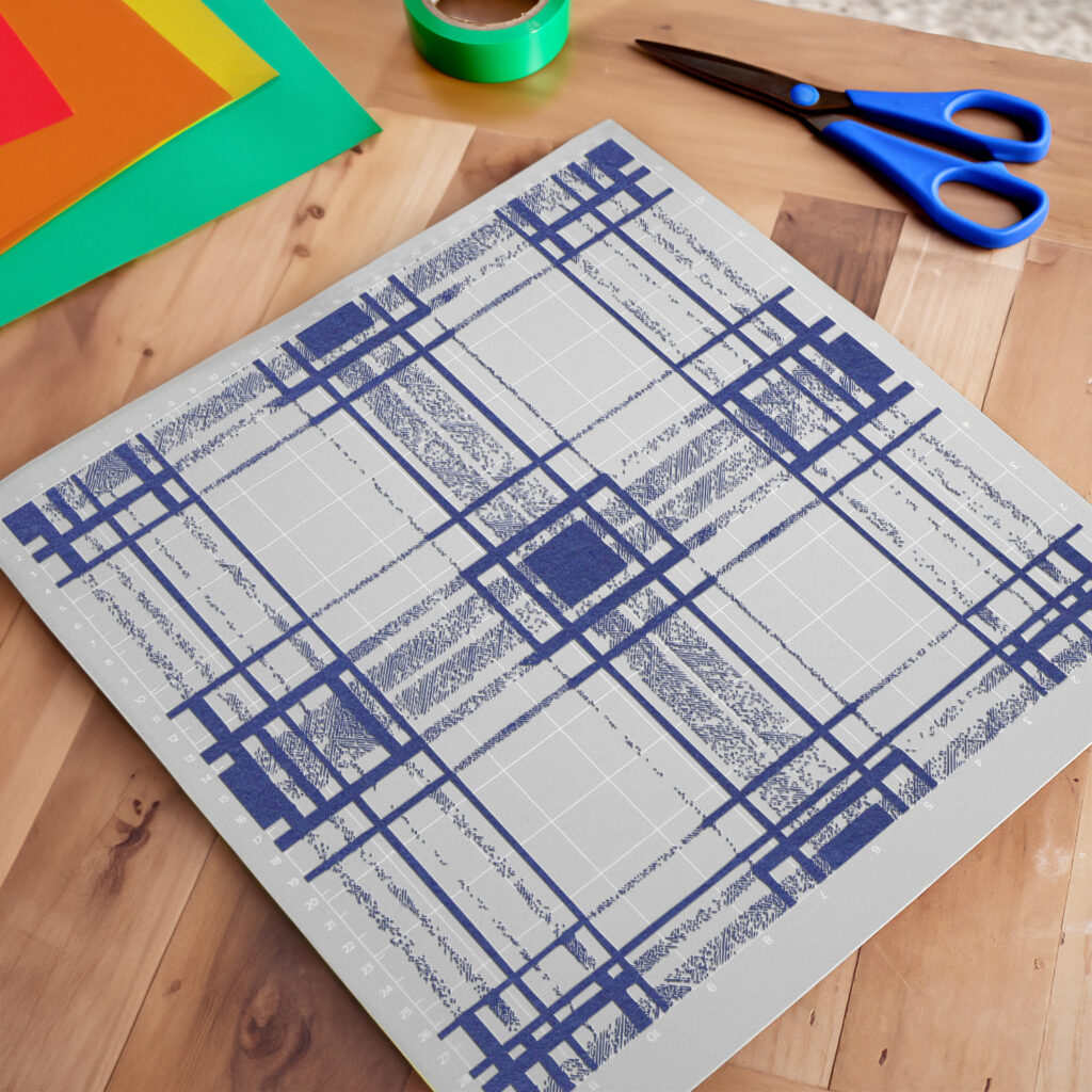 Bold Checker Pattern Design for Cricut, Silhouette, Glowforge Projects