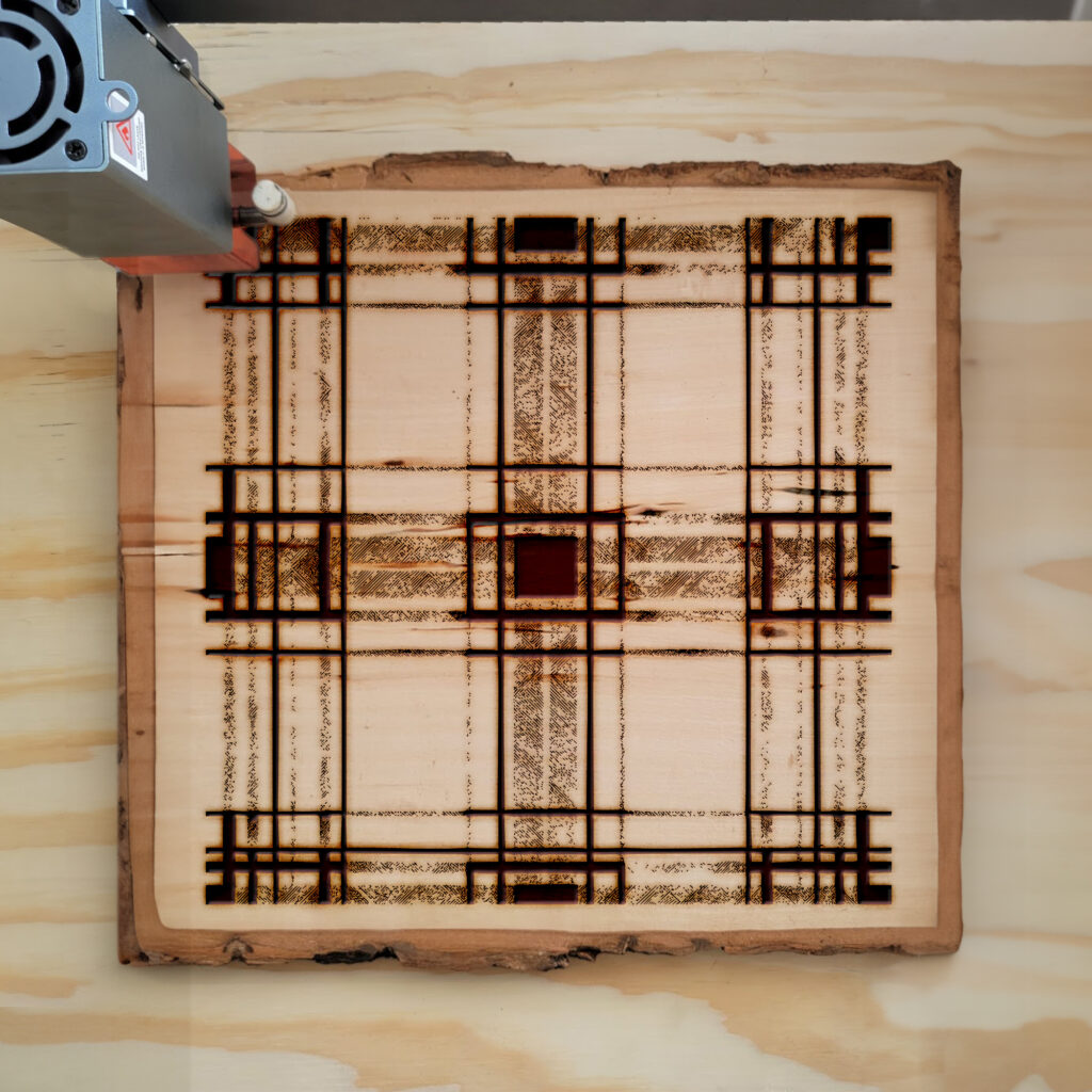 Bold Checker Pattern Design for Cricut, Silhouette, Glowforge Projects