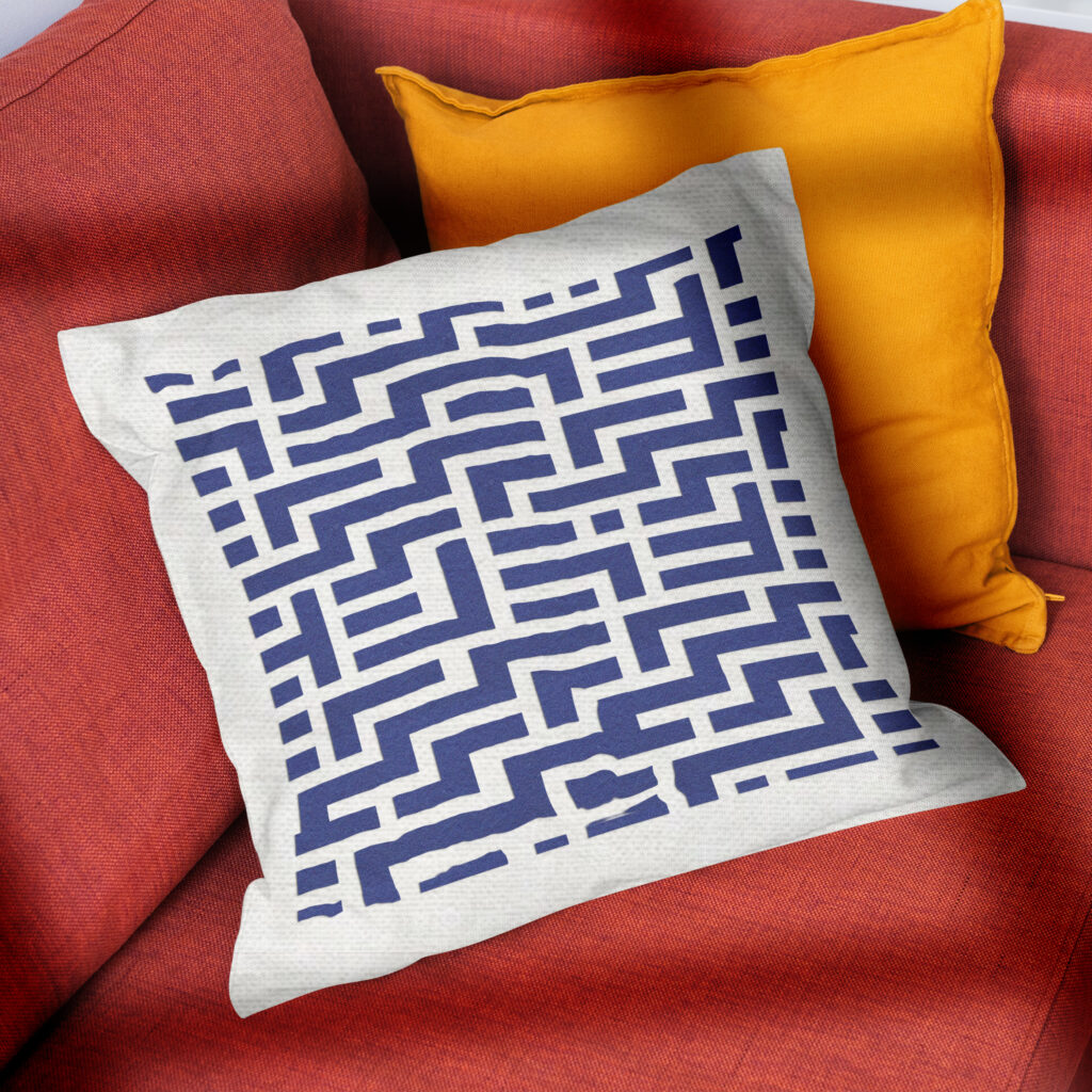 Brick Maze SVG Design for Cricut, Silhouette, Laser Machines