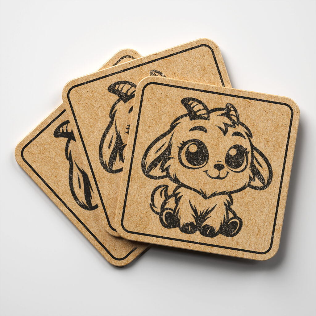 Cheerful Goat Buddy – Creative Meadow