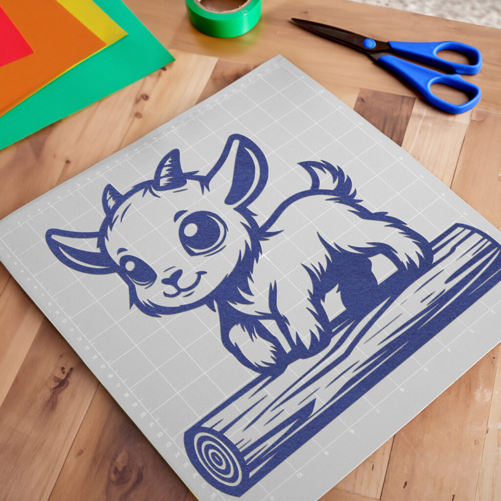 Log Walking Goat – Creative Meadow