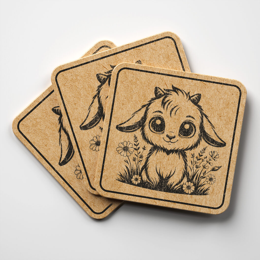 Charming Floral Goat – Creative Meadow
