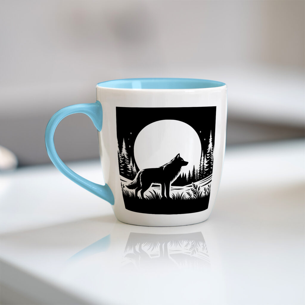 Moonlit Wolf Watch – Creative Meadow