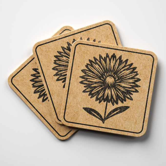 Simple Aster Flower – Creative Meadow