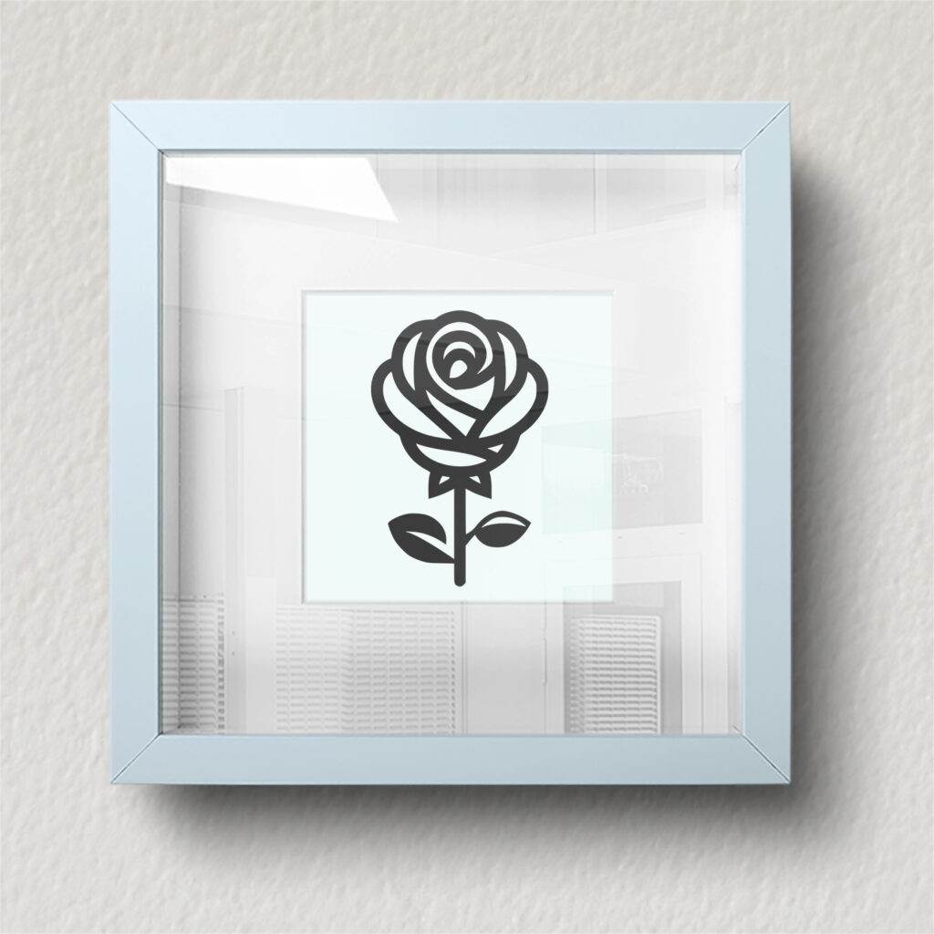 Simple Bold Rose – Creative Meadow