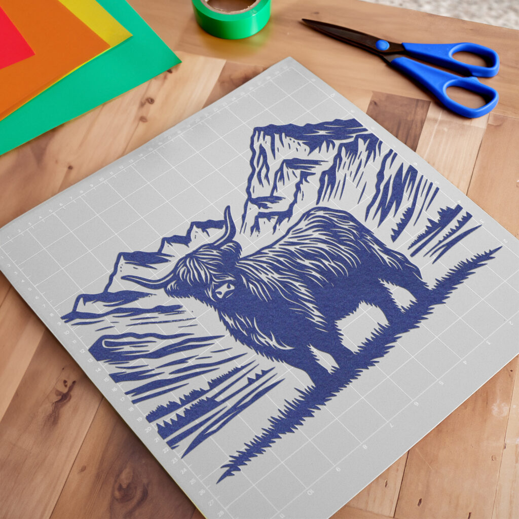 Meadow Highland Cow – Creative Meadow