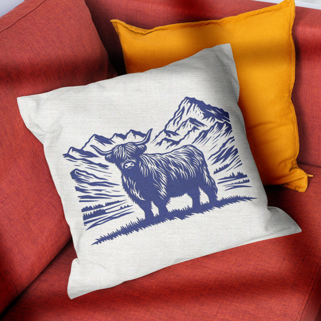 Meadow Highland Cow – Creative Meadow