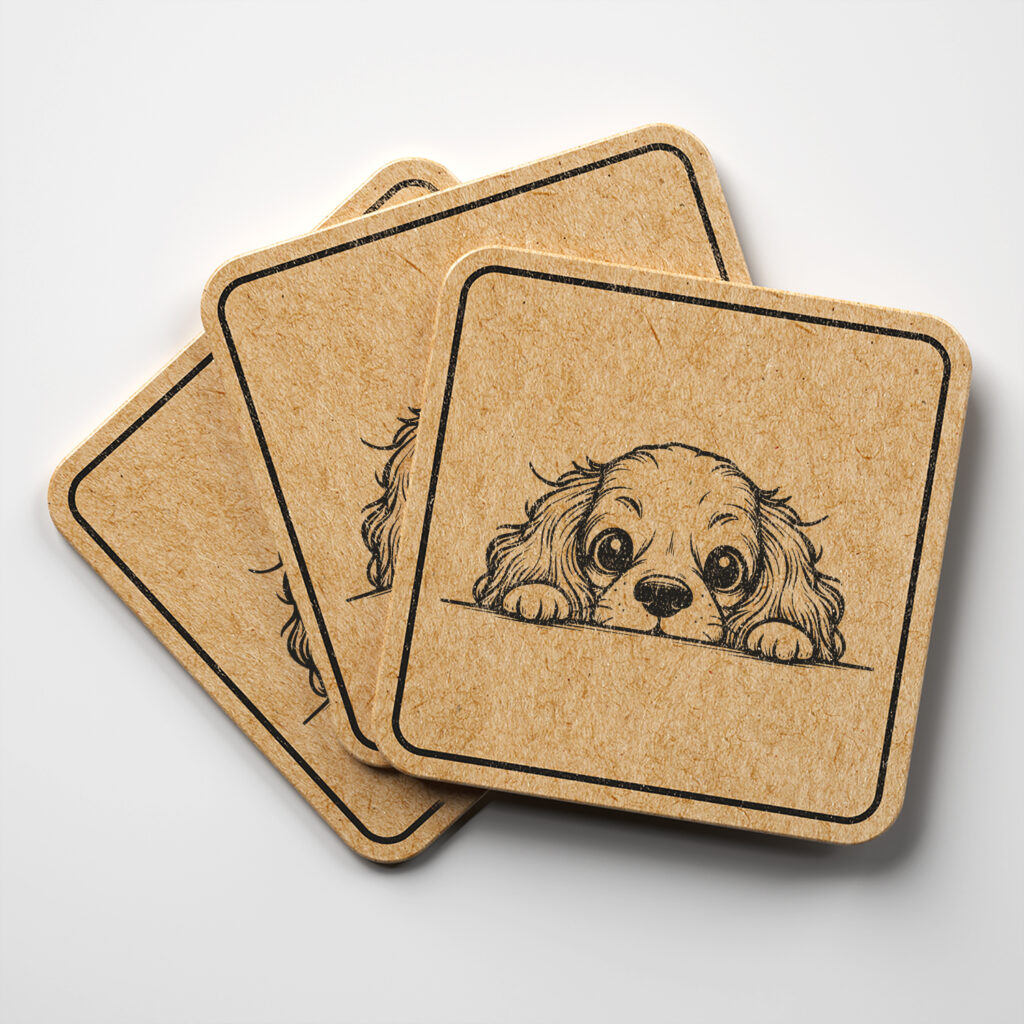Cocker Spaniel Peeking – Creative Meadow