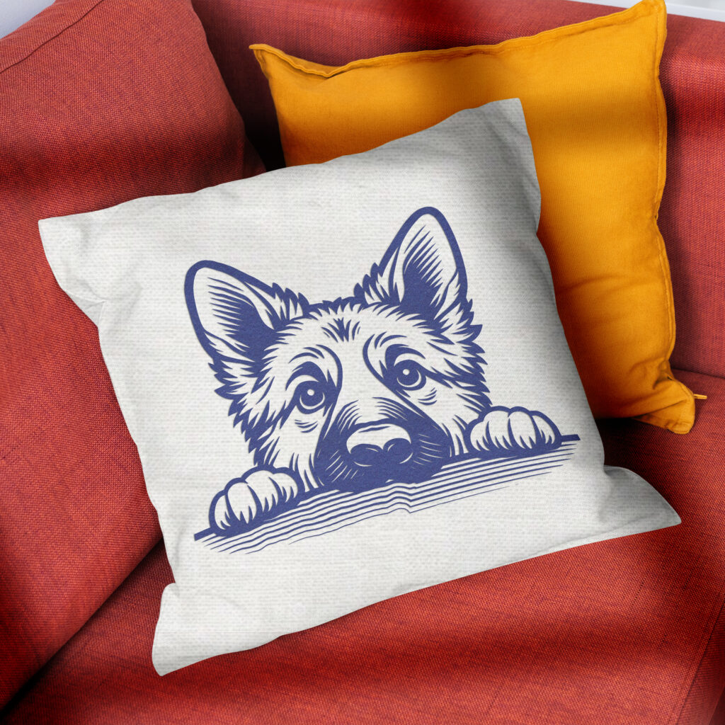 Vigilant German Shepherd – Creative Meadow