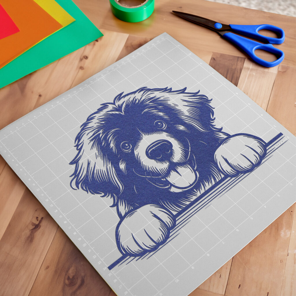 Leonberger’s Soft Stare – Creative Meadow