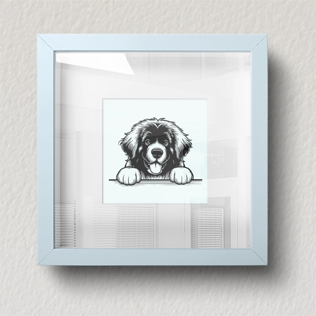 Leonberger’s Soft Stare – Creative Meadow