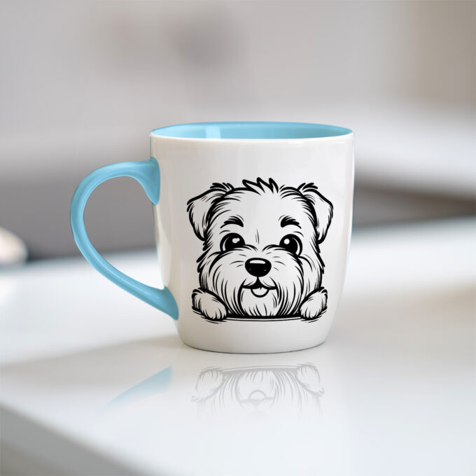 Fluffy Wheaten Terrier Peeking – Creative Meadow