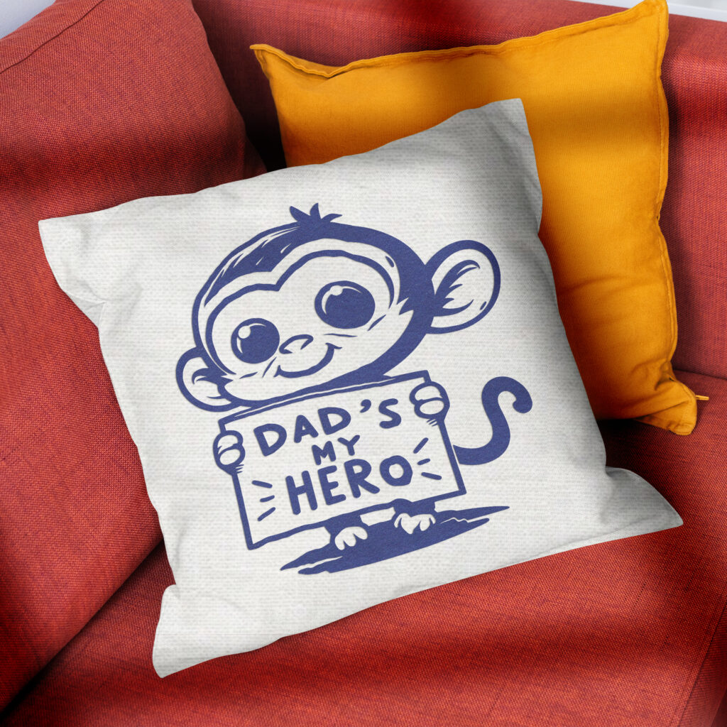Dad Hero Monkey – Creative Meadow
