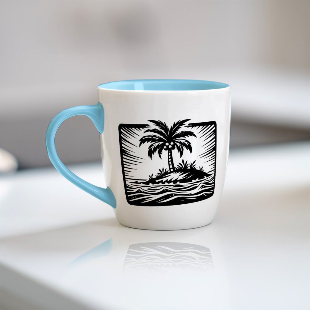 Lone Palm Postcard – Creative Meadow