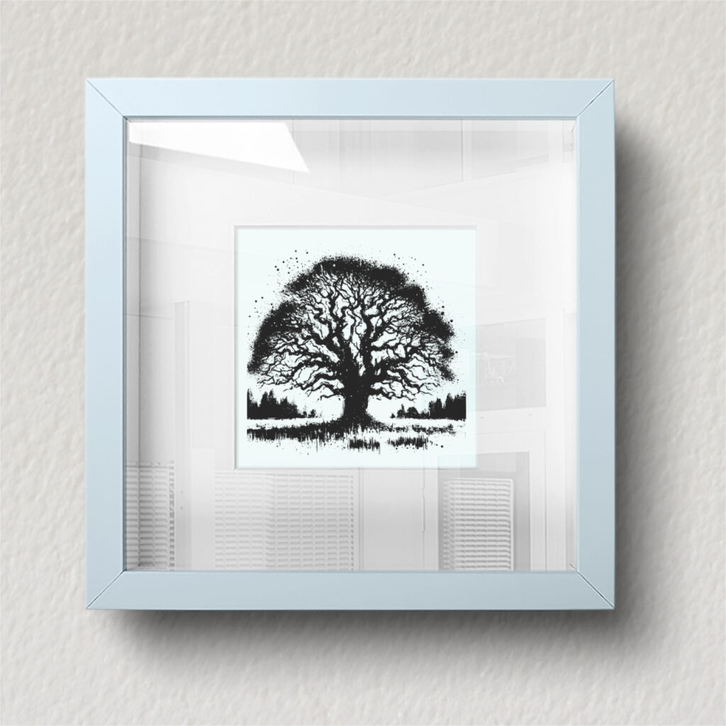 Abstract Horizon Tree – Creative Meadow